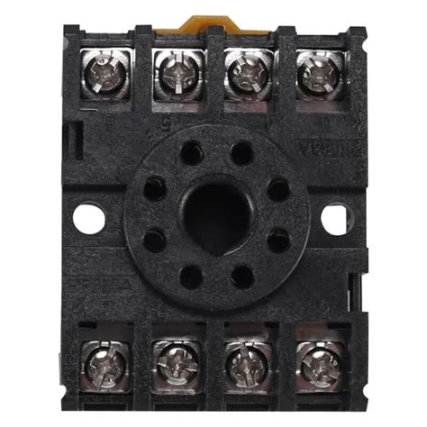 8 Round Pin 8 Pin Pf083a Relay Base Socket T8a7 11 58 Picclick Au