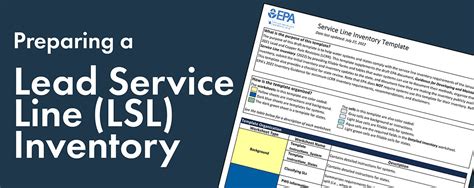 preparing an lsl inventory to comply with the epa s lead and copper rule
