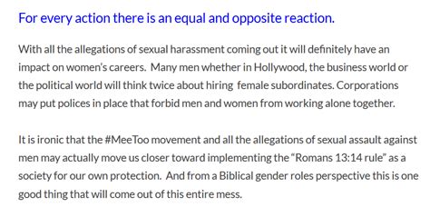 Larry Solomon Says Dont Be Alone With The Opposite Sex Because Sex Suzanne Titkemeyer