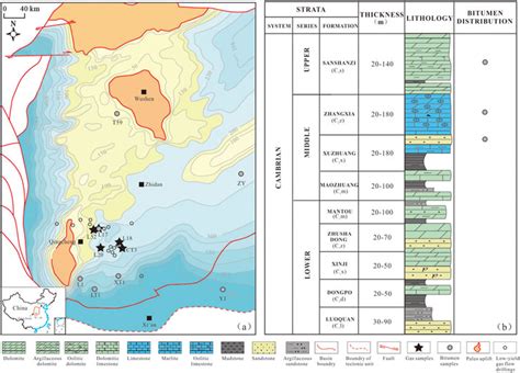 Frontiers Discovery Of Solid Bitumen In The Cambrian Reservoirs And Its Geological