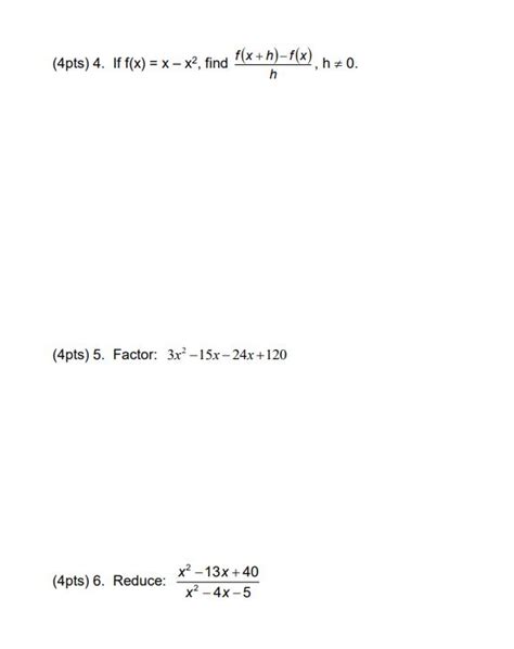 Solved 4pts 1 Determine If The Equation Represents Y As A Chegg
