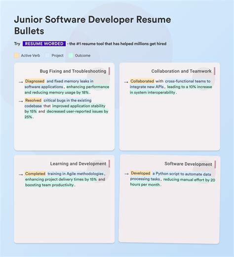 11 Junior Software Developer Resume Examples For 2024