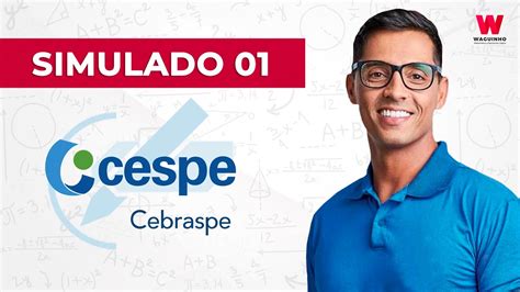 Simulado Cebraspe Cespe Descomplicando Rlm Waguinho Youtube