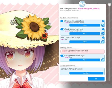 Between Layer Item Pinning DenchiSoft VTubeStudio Wiki GitHub