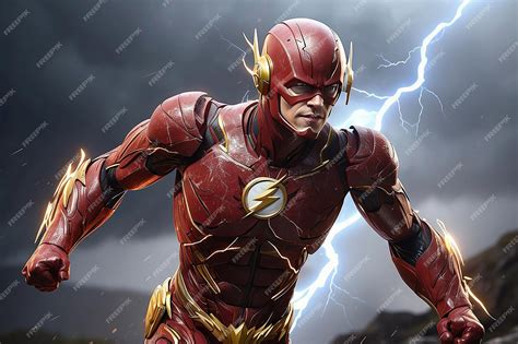 Premium Photo Super High Detailed And Realistic Image Of The Flash