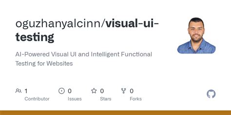 Github Oguzhanyalcinnvisual Ui Testing Ai Powered Visual Ui And