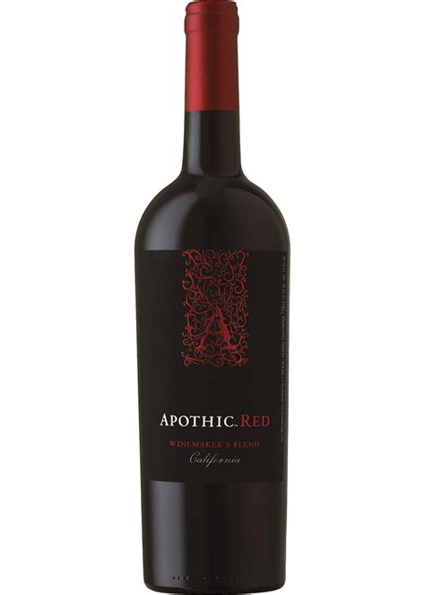 Apothic Red 750ml Corner Wine And Spirits