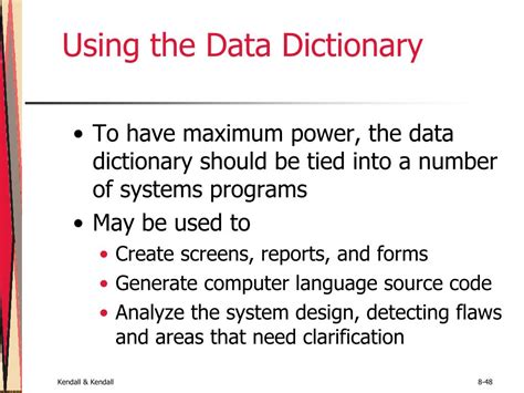 Ppt Analyzing Systems Using Data Dictionaries Powerpoint Presentation