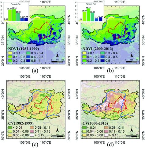Spatial Distribution Of Long Term Averaged Vegetation Greenness And The