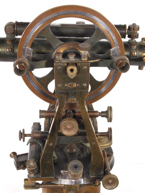 Sold ‘troughton And Simms 4” Transit Theodolite 9168 Akrona Instruments