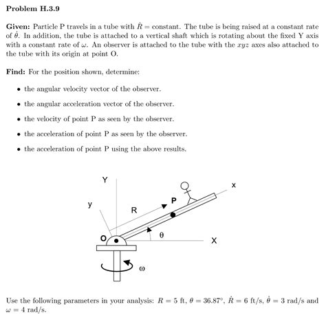 particle p travels in a tube with constant the