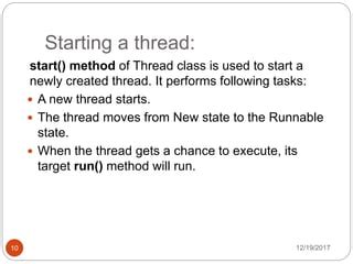 Thread Multithread Ppt