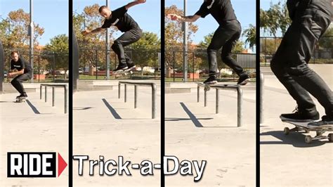 How To Skateboarding Backside Lipslide With Clint Walker Youtube