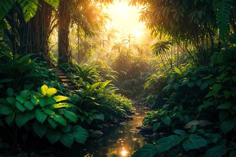 Download Jungle Trees Amazon Royalty Free Stock Illustration Image