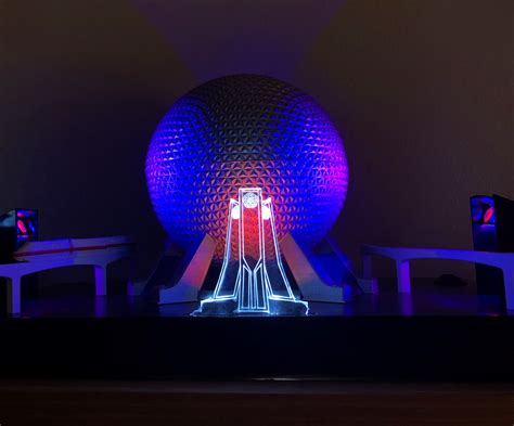 Spaceship Earth Display Model Etsy