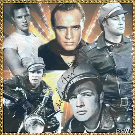 Marlon Brando Collage Free Animated  Picmix