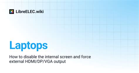 laptops libreelec wiki