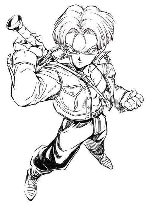 Pin De Shawnna Bramblett En Trunks Briefs♡ Personajes De Dragon Ball