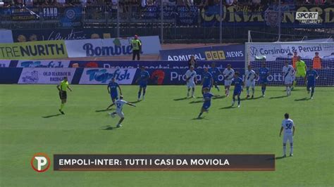 Empoli Inter Gol Di Dimarco Da Annullare Pressing 2023 2024 Video