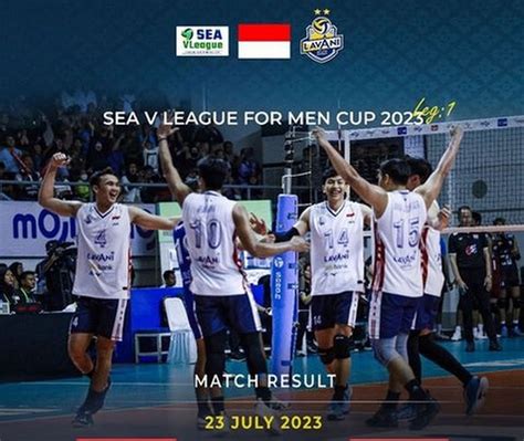 Jadwal Lengkap Timnas Voli Putra Indonesia Di SEA V League 2023 Seri II