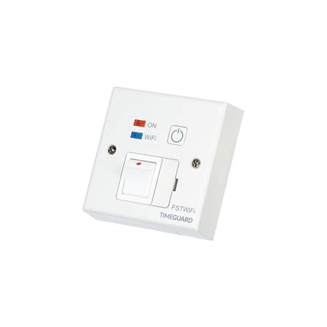 Timeguard Fstwifi White 7 Day Double Pole Wi Fi App Controlled Fused