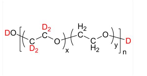 dPEOHPEOran 聚 氘化环氧乙烷 d4 共 环氧乙烷 氘化无规共聚物 Poly deuterated ethylene