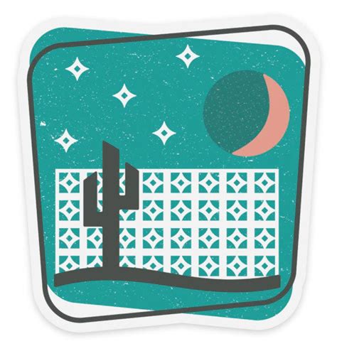 Breeze Block Sticker Frank Lloyd Wright Foundation