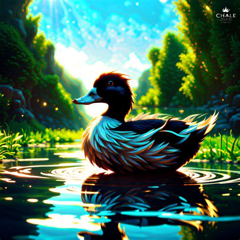 A Duckling With Dreadlocks Relaxes In The Sun By Timo Hampel Playground