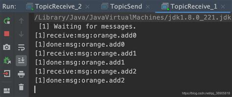 Rabbitmq Java实现topic主题模式java Rabbitmq Topic实例 Csdn博客