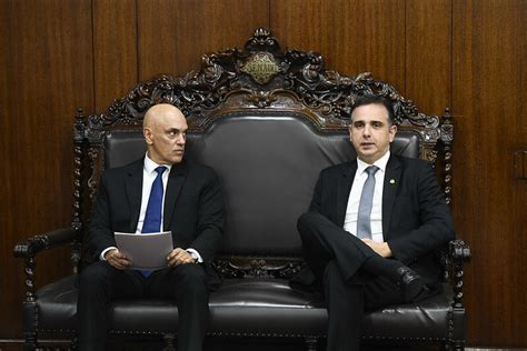 Pacheco diz que conversou Moraes sobre PEC que limita poderes de ministros do STF Notícias
