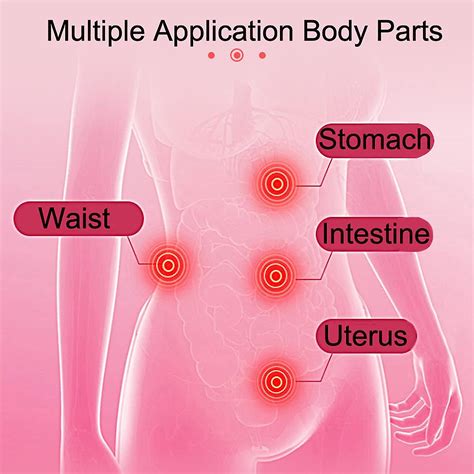 Portable Cordless Electric Waist Belt Device Menstrual Heating Pad