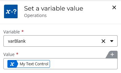 Handling Null Form Variables In Workflows Community