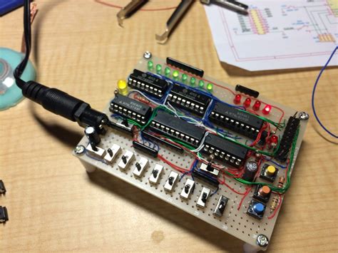 4bit Cpu Td4用 Rom代わりのメモリーボード Kuninet Blog