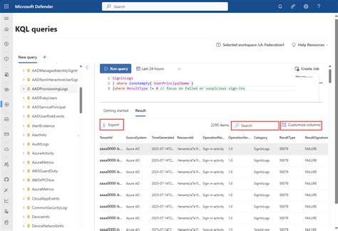 Run Kql Queries Against The Microsoft Sentinel Data Lake Microsoft Security Microsoft Learn