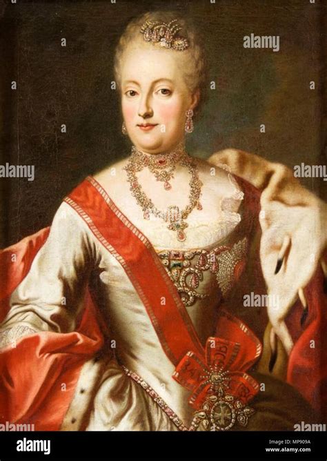 English Portrait Of Maria Anna Sophia Of Saxony 1728 1797