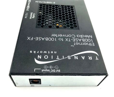 Transition Networks E 100btx Fx 04 Fiber Sc To Fast Ethernet Media Con