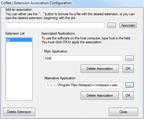 Change Default Programs Temporarily With Coffee GHacks Tech News