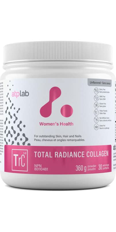 Buy Atp Lab Total Radiance Collagen Unflavoured At Wellca Free