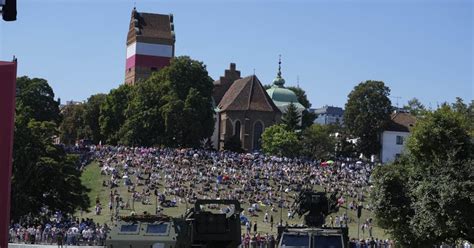 Poland Holds Biggest Military Parade In Decades Telegraph Telegraph