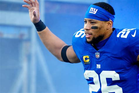 Saquon Barkley Had A Fiery Response To Tiki Barber