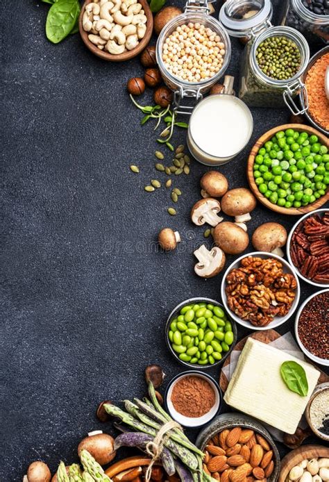 Vegan Protein Plant Based Vegetarian Food Sources Healthy Eating Diet