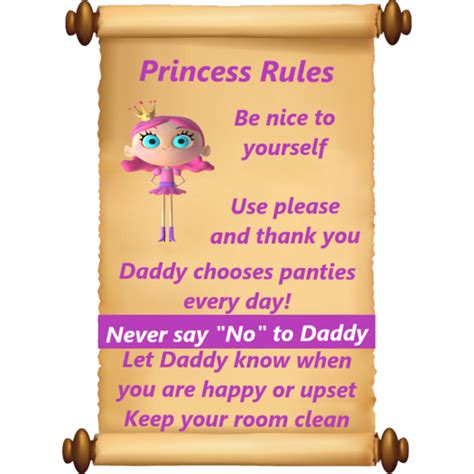 Second Life Marketplace Scroll Princess Rules