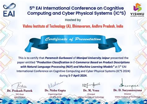 Paramesh Gurbaxani On Linkedin Research Machinelearning Conference