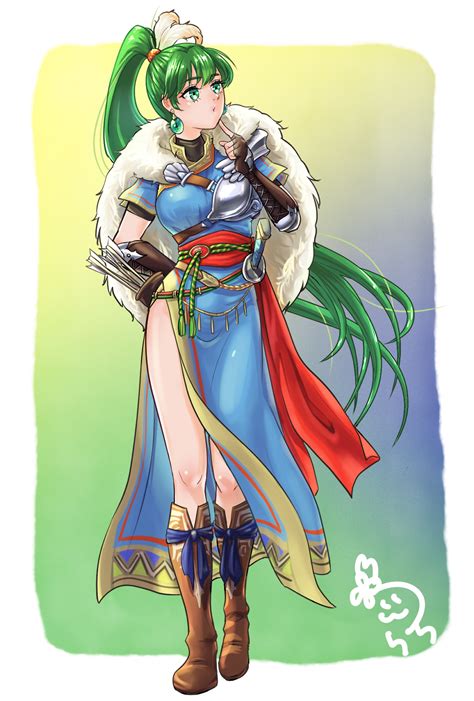 Lyn And Lyn Fire Emblem And More Drawn By Tsulala Oi Thanks Danbooru