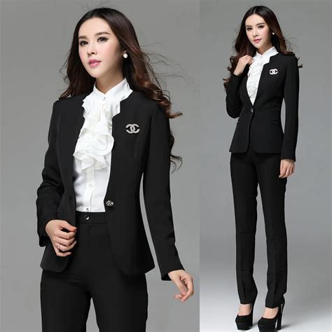 Formal Blazer And Pant Set Women Business Suits Formal Office Suits