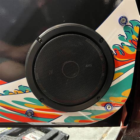 Mesh Speaker Covers For Door Cards Spinnywhoosh Graphics