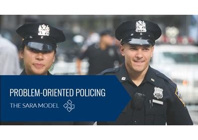 Problem Oriented Policing The SARA Model