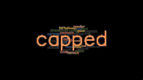 Capped Synonyms And Related Words What Is Another Word For Capped