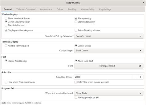 how to install and use tilda a drop down console for debian 10 vitux