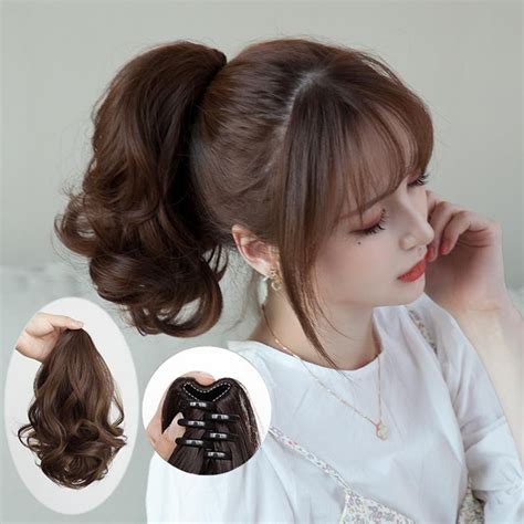 Jual Hairclip Tail Jepit Curly Pendek56237 Shopee Indonesia